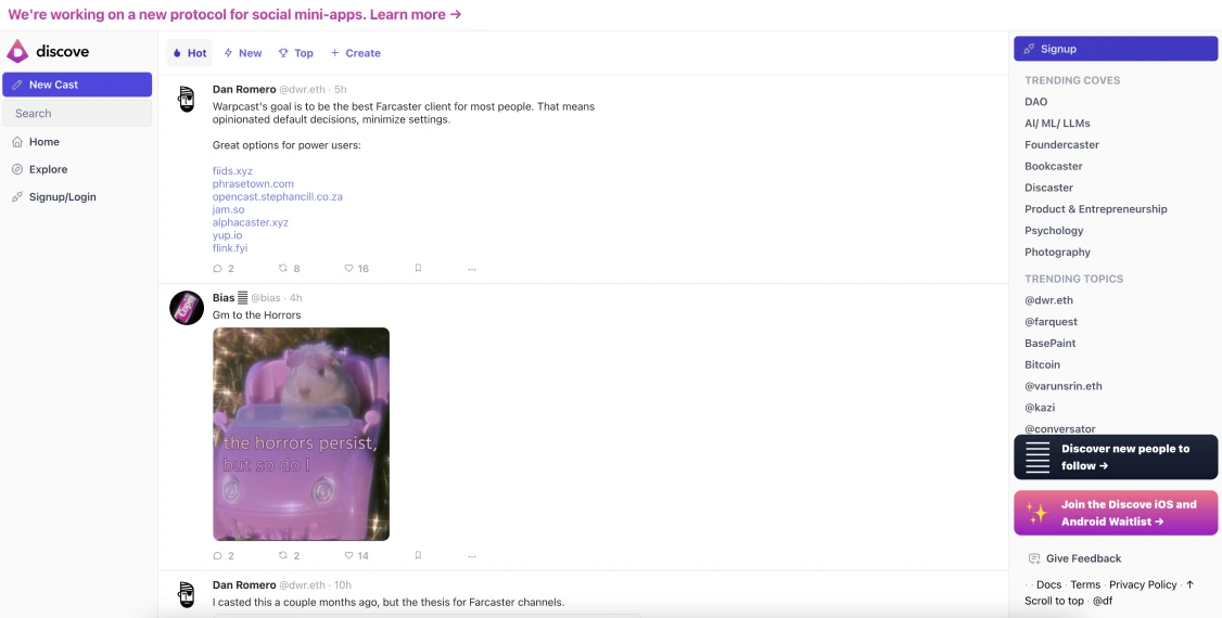 Farcaster Explained: The Web 3 Protocol for Social Apps